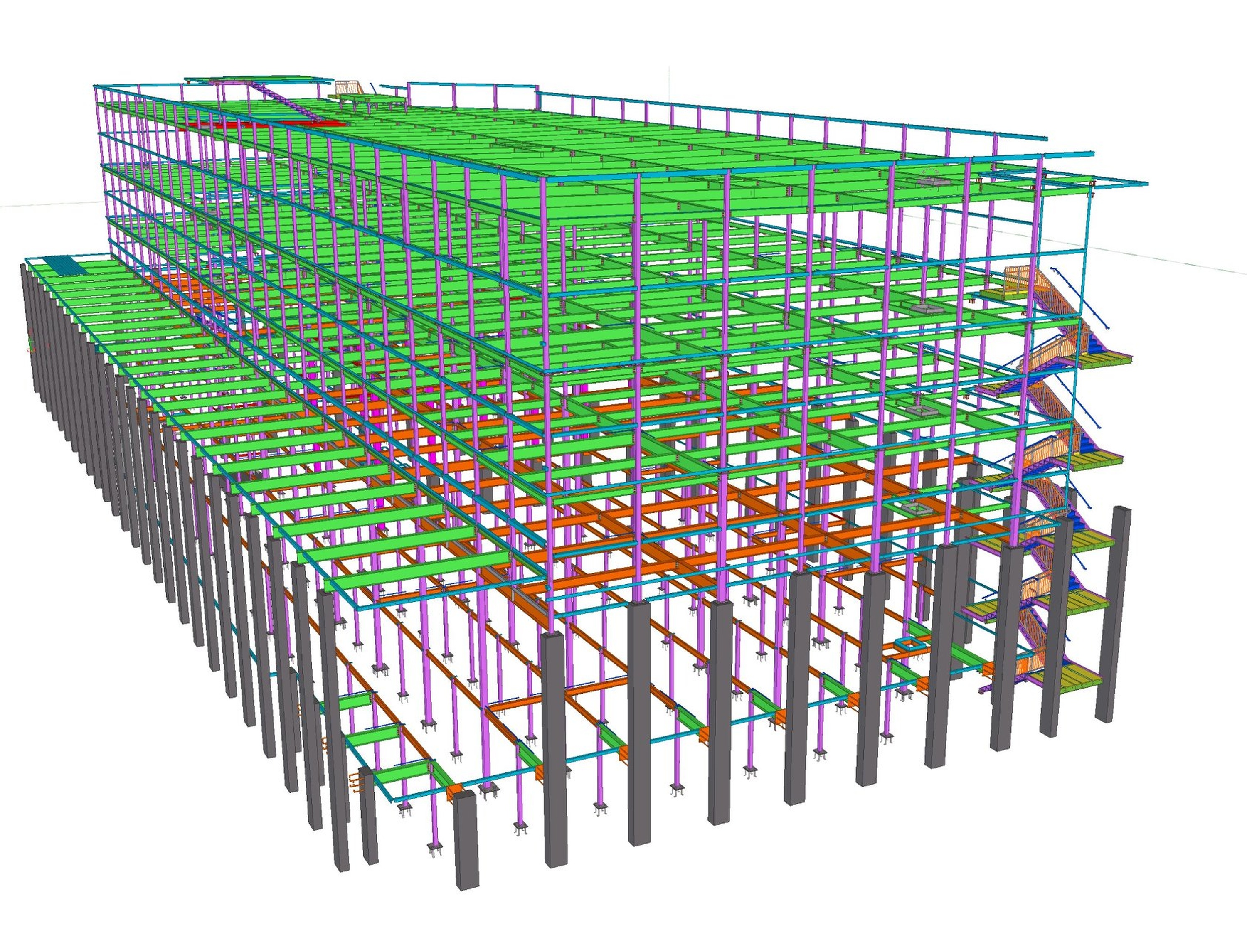 Structure 3D Modeling,fabrication drawing services - Silicon Outsourcing
